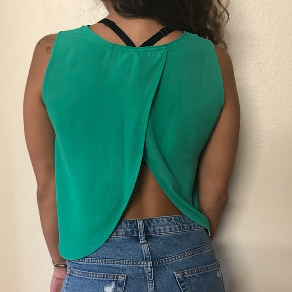 stradivarius | Tops | Green Top | Poshmark